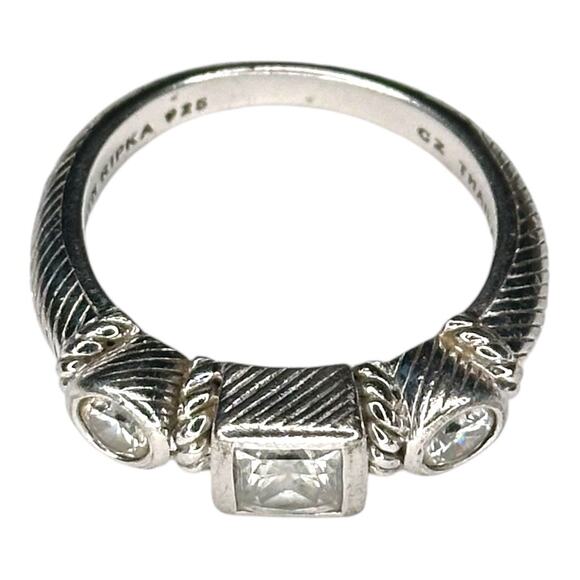 Judith Ripka | Jewelry | Judith Ripka Round And Cushioncut Sterling ...